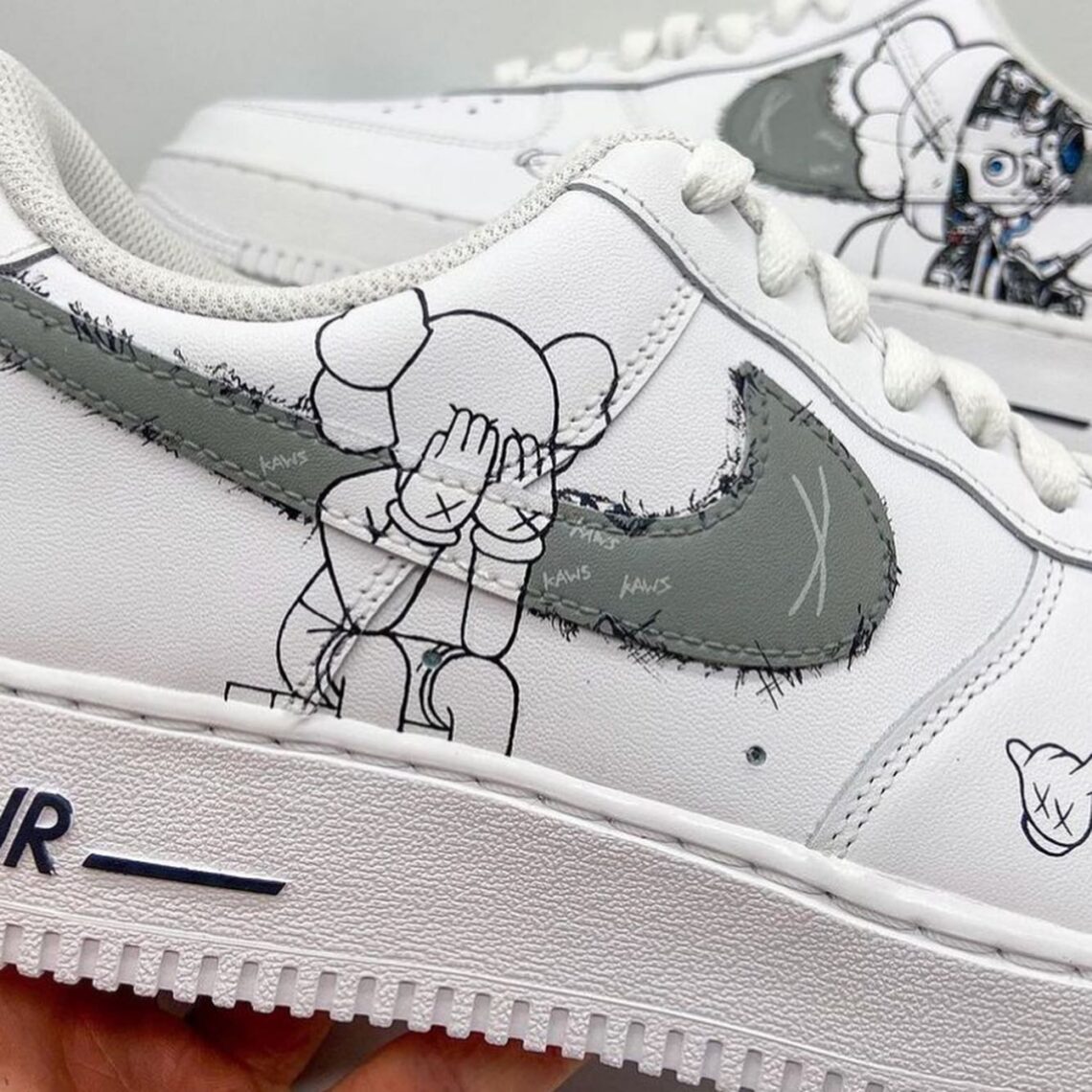 Kaws Air Force 1 Custom – Daniel Customs