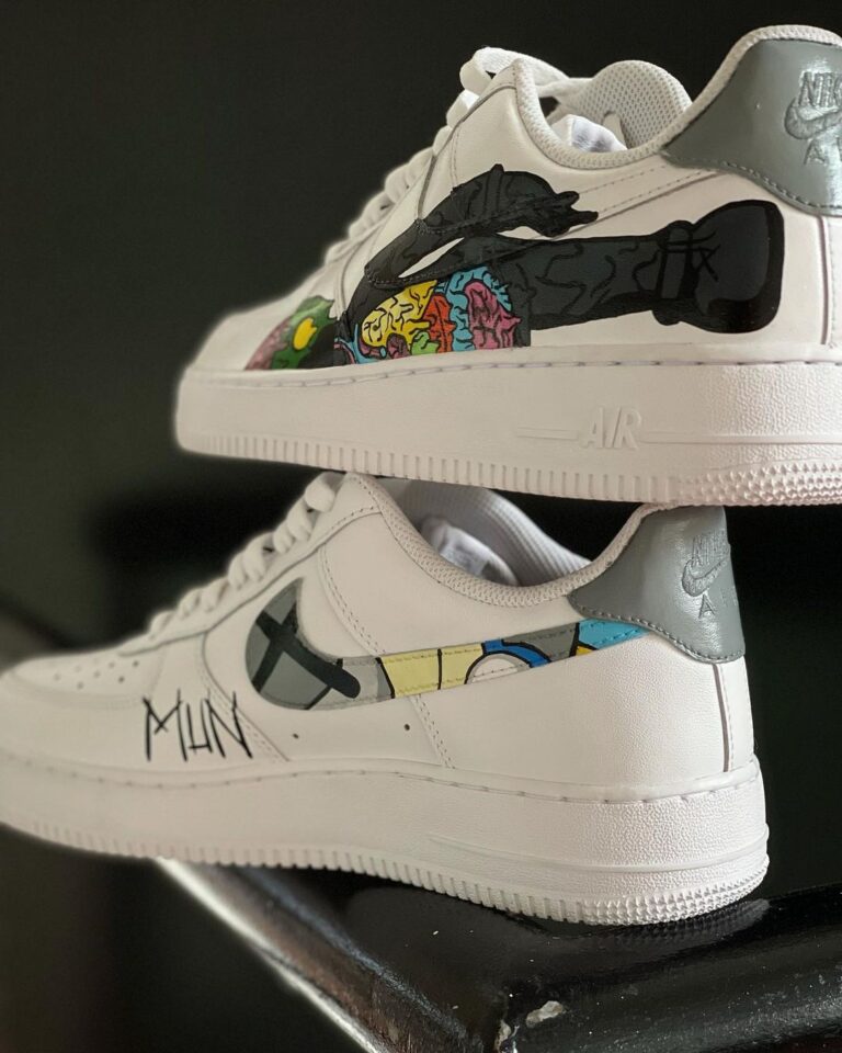 Kaws Air Force 1 Custom – Daniel Customs