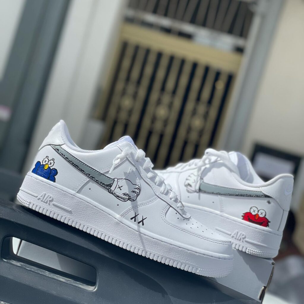 Kaws Air Force 1 Custom – Daniel Customs