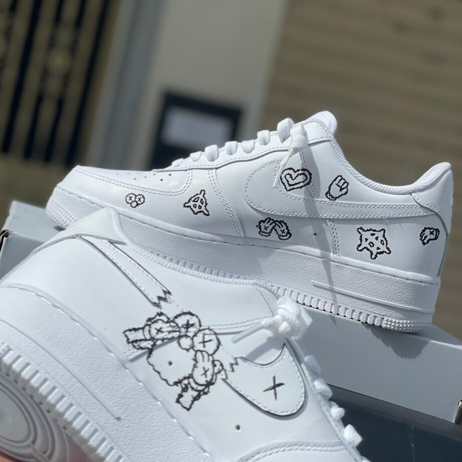 Kaws Air Force 1 Custom – Daniel Customs