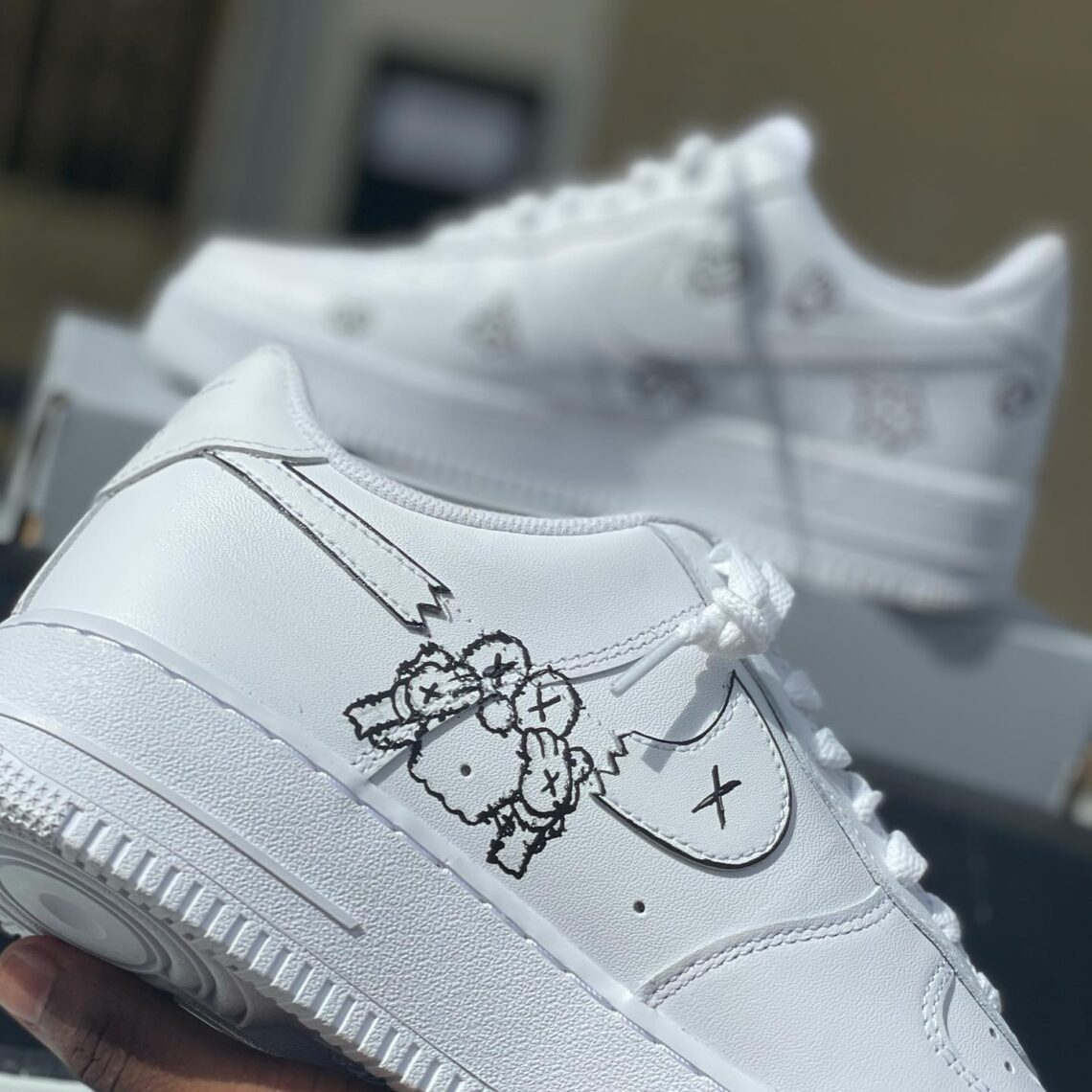 Kaws Air Force 1 Custom – Daniel Customs