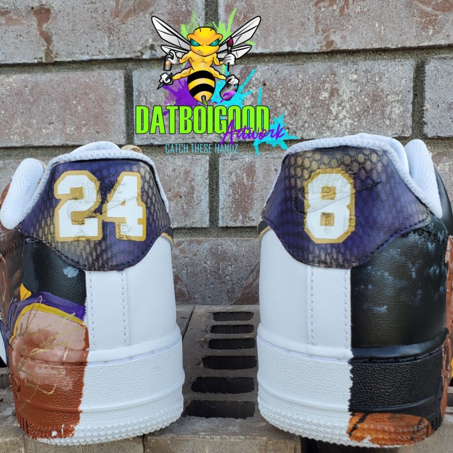 Kobe Bryant Air Force 1 Custom – Daniel Customs