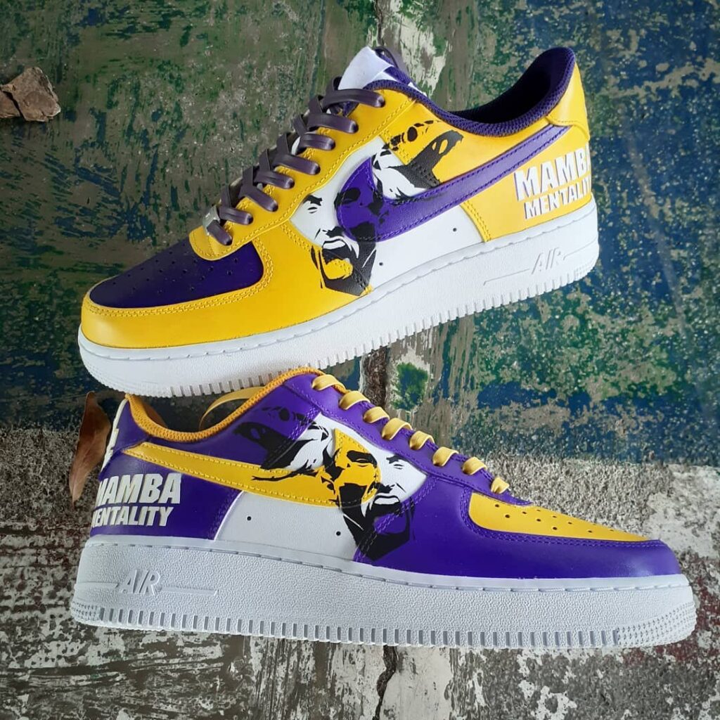 Kobe Bryant Air Force 1 Custom – Daniel Customs
