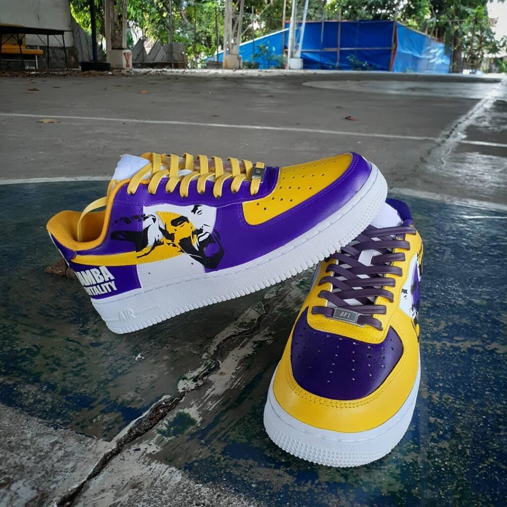 Kobe Bryant Air Force 1 Custom – Daniel Customs