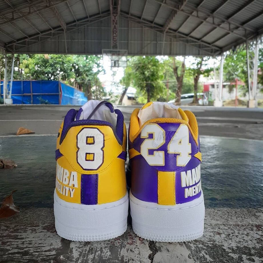 Kobe Bryant Air Force 1 Custom – Daniel Customs
