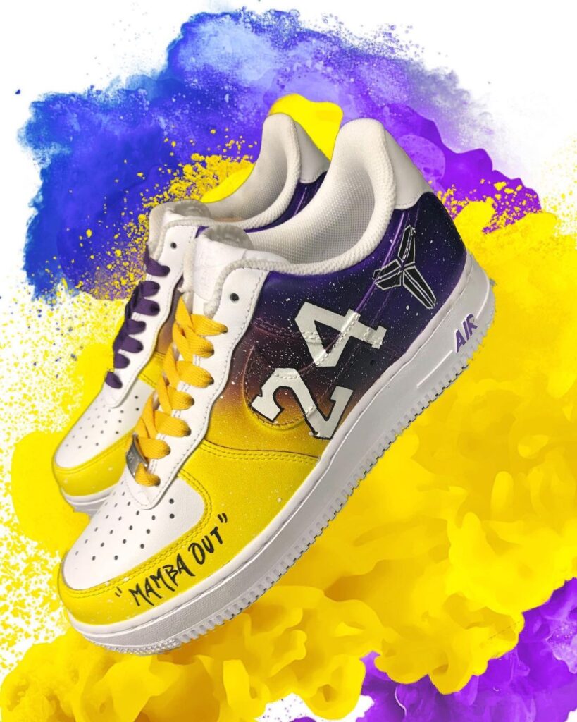 Kobe Bryant Air Force 1 Custom – Daniel Customs