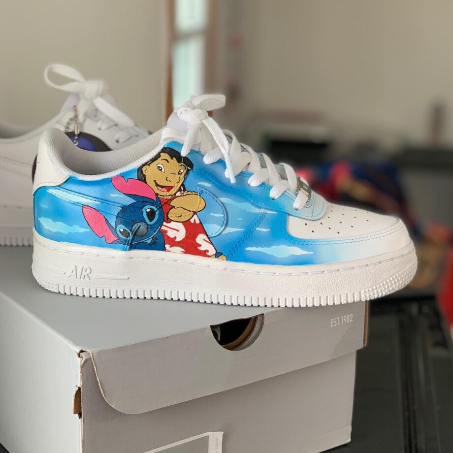 Lilo and Stitch Air Force 1 Custom – Daniel Customs