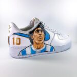 Lionel Messi x Diego Maradona Air Force 1 Custom – Daniel Customs