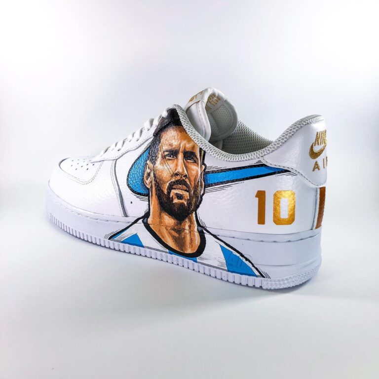 Lionel Messi x Diego Maradona Air Force 1 Custom – Daniel Customs