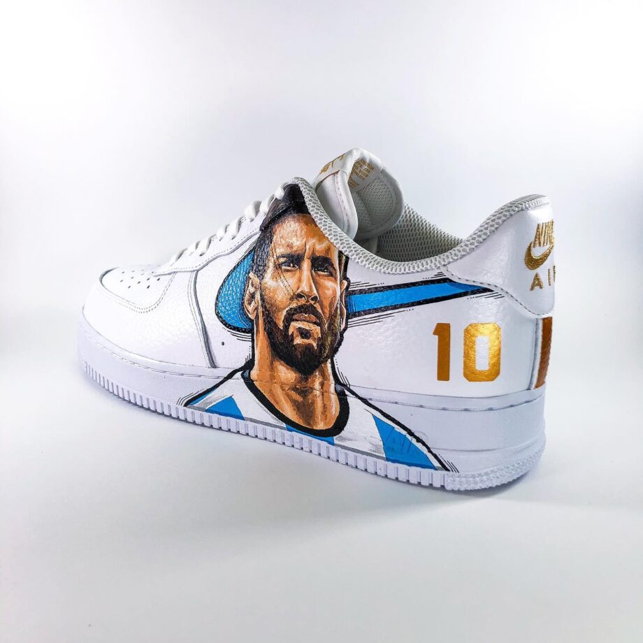Lionel Messi x Diego Maradona Air Force 1 Custom – Daniel Customs