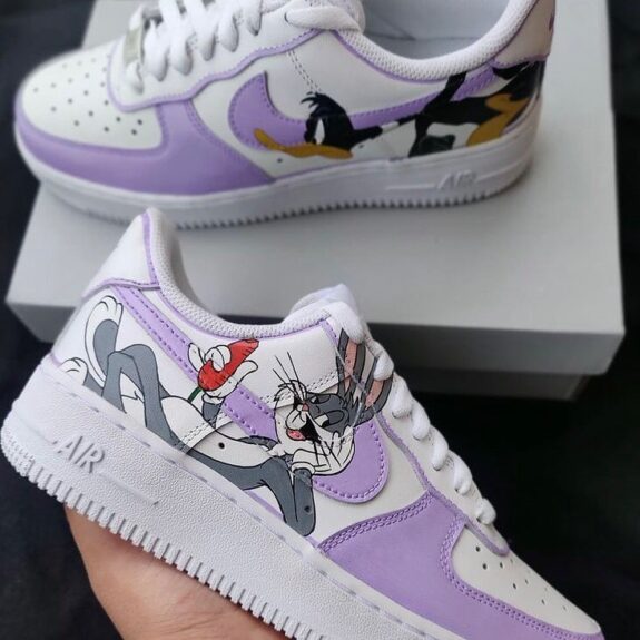 Looney Tunes Air Force 1 Custom – Daniel Customs