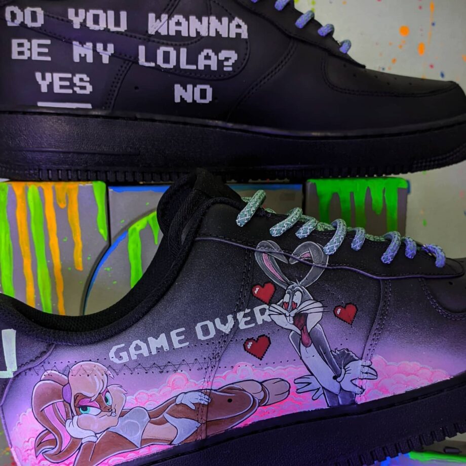 Looney Tunes Air Force 1 Custom – Daniel Customs