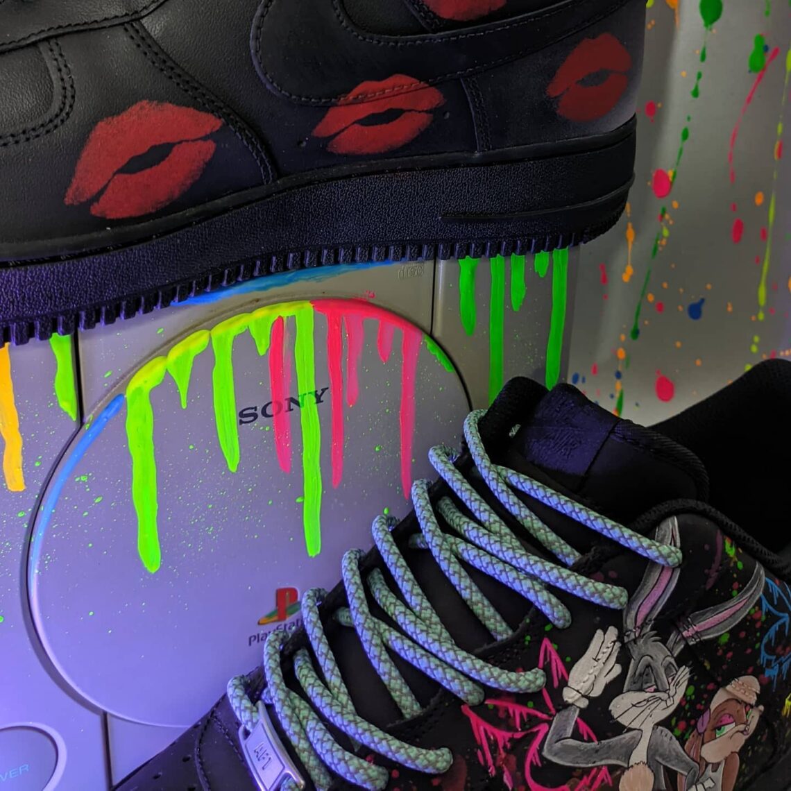 Looney Tunes Air Force 1 Custom – Daniel Customs