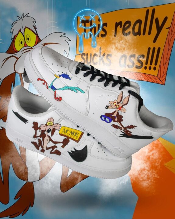 Looney Tunes Air Force 1 Custom – Daniel Customs