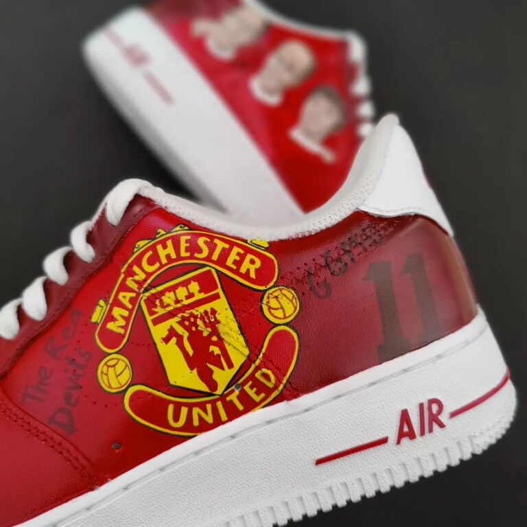 Manchester United Air Force 1 Custom – Daniel Customs