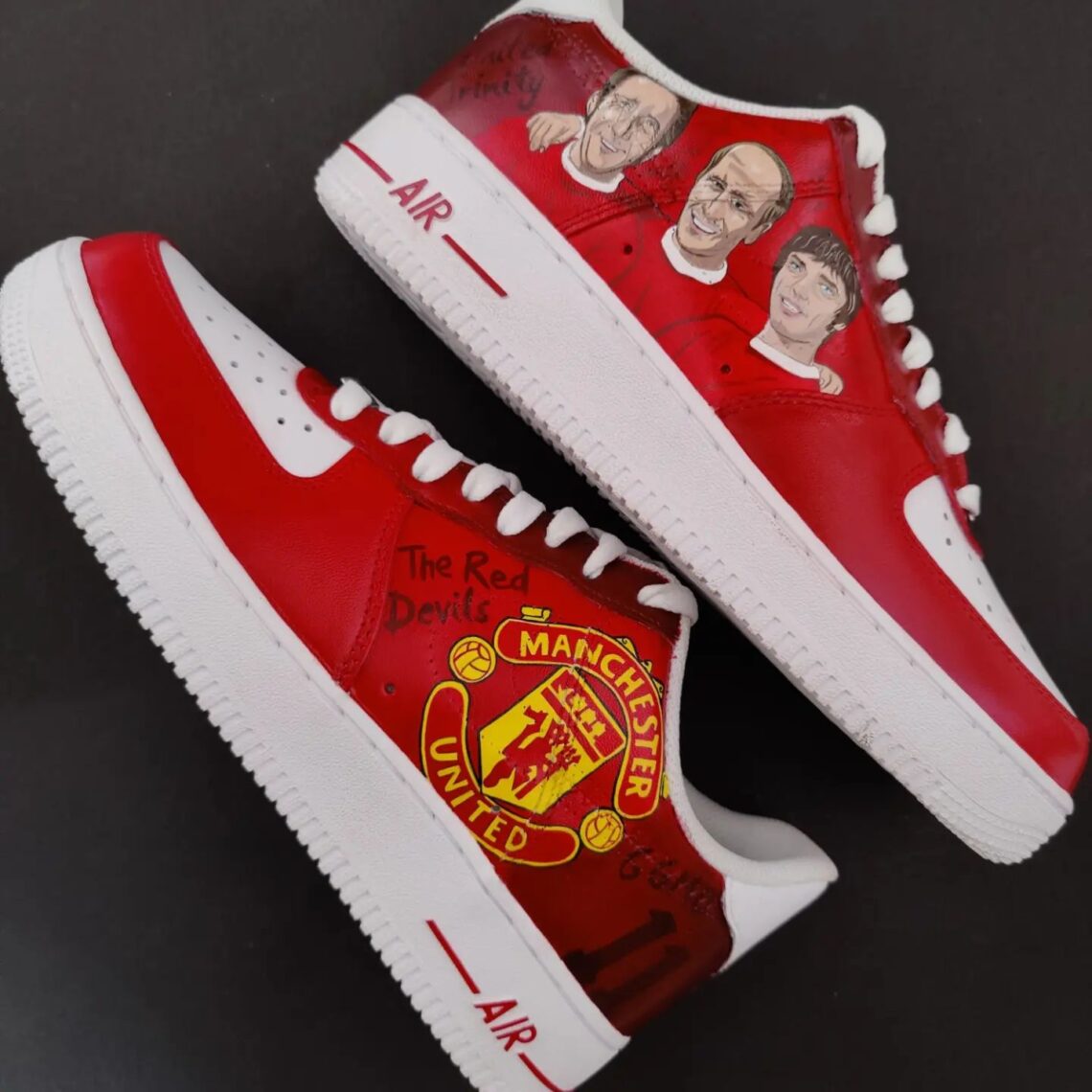 Manchester United Air Force 1 Custom – Daniel Customs