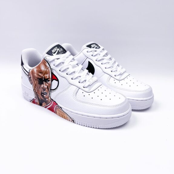 Michael Jordan Air Force 1 Custom – Daniel Customs