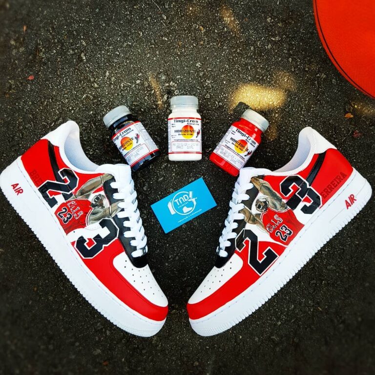 Michael Jordan Air Force 1 Custom – Daniel Customs