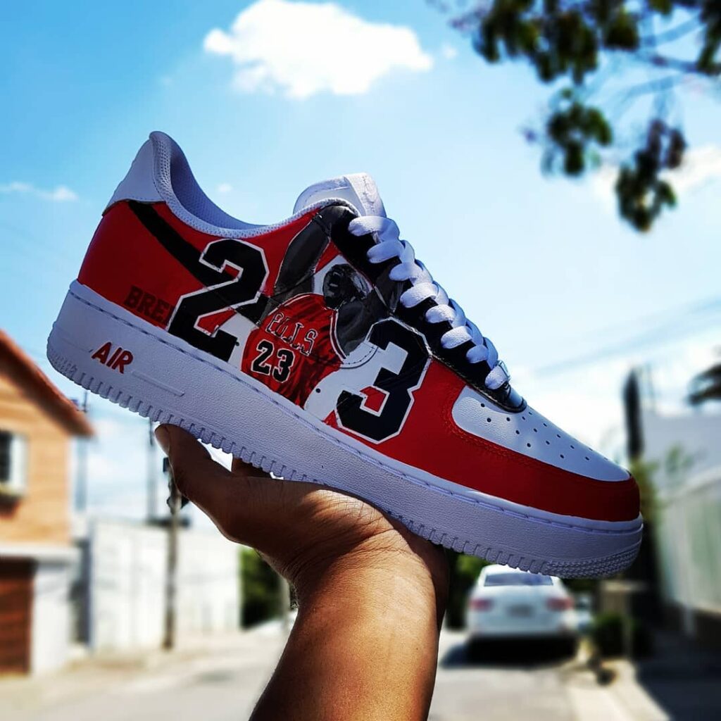 Michael Jordan Air Force 1 Custom – Daniel Customs