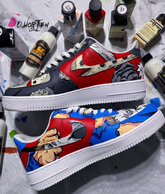 Mona Lisa x Vincent van Gogh Air Force 1 Custom – Daniel Customs
