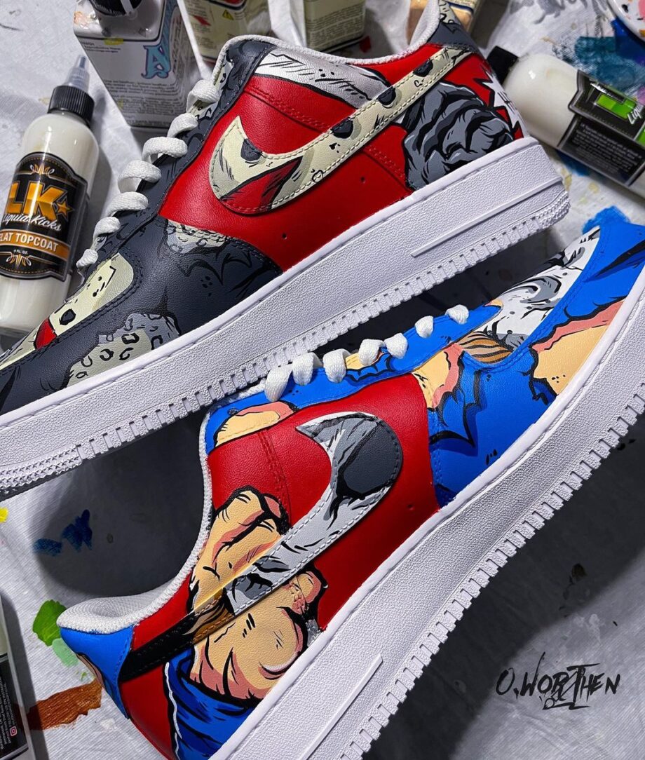 Mona Lisa x Vincent van Gogh Air Force 1 Custom – Daniel Customs