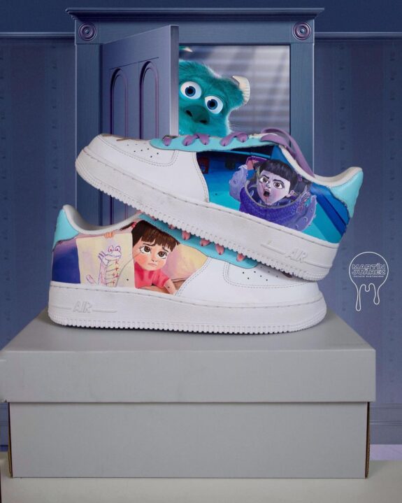 Monsters Inc Air Force 1 Custom – Daniel Customs