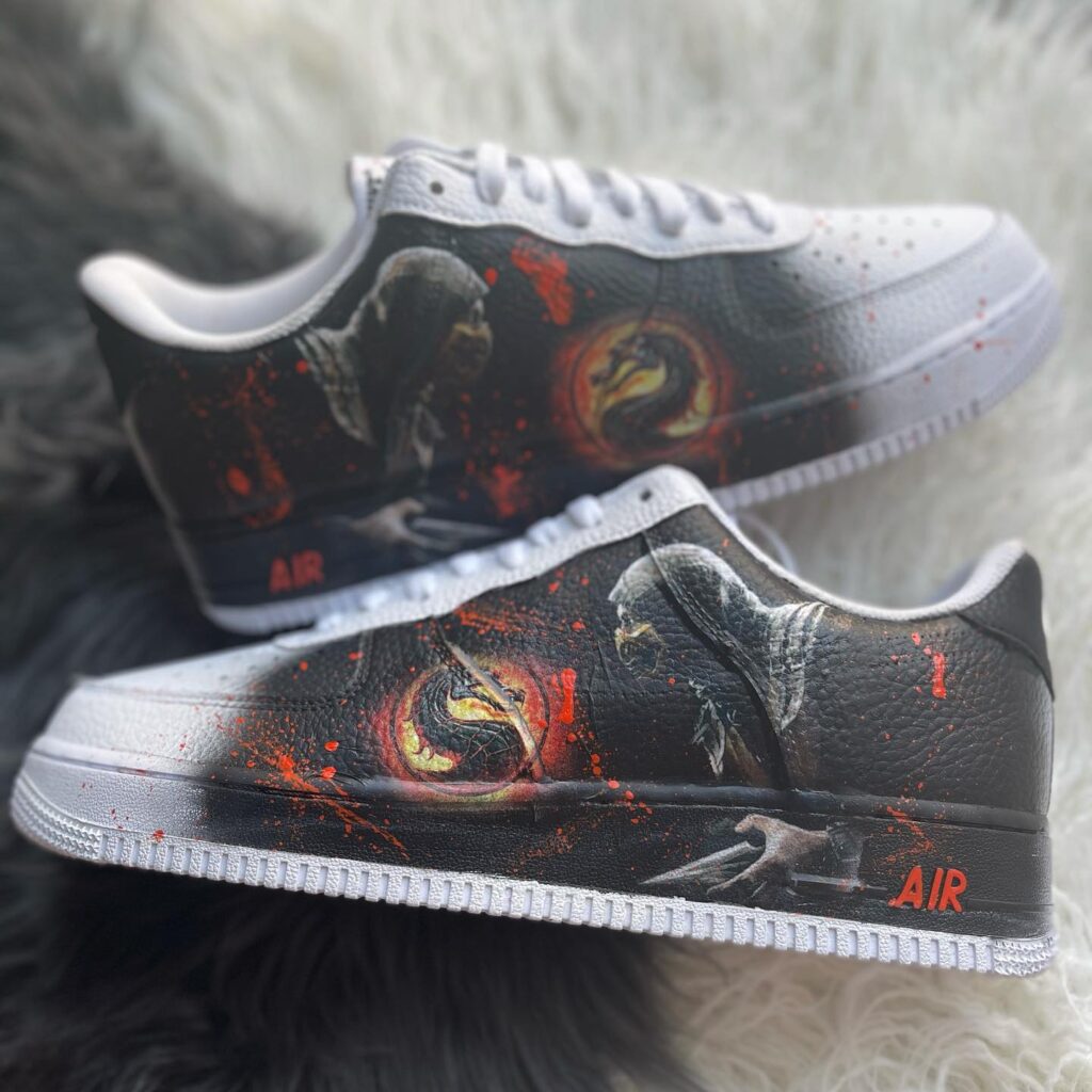 Mortal Kombat Air Force 1 Custom – Daniel Customs