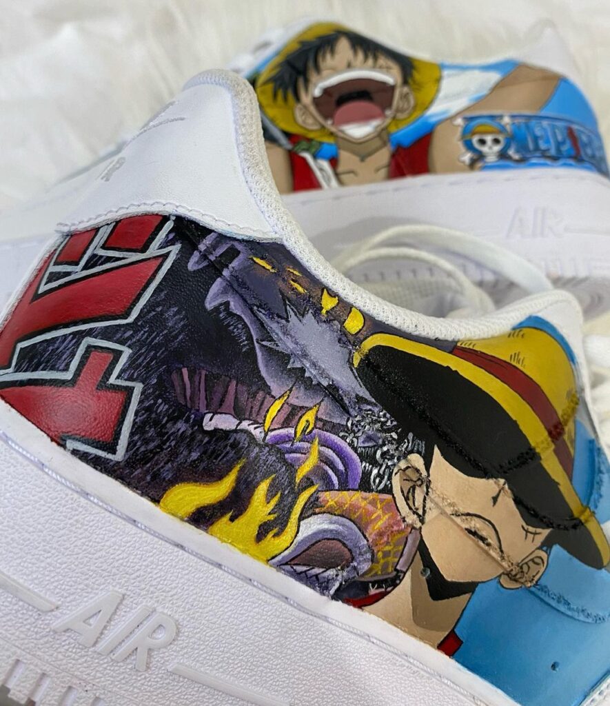 One Piece – Luffy Air Force 1 Custom – Daniel Customs