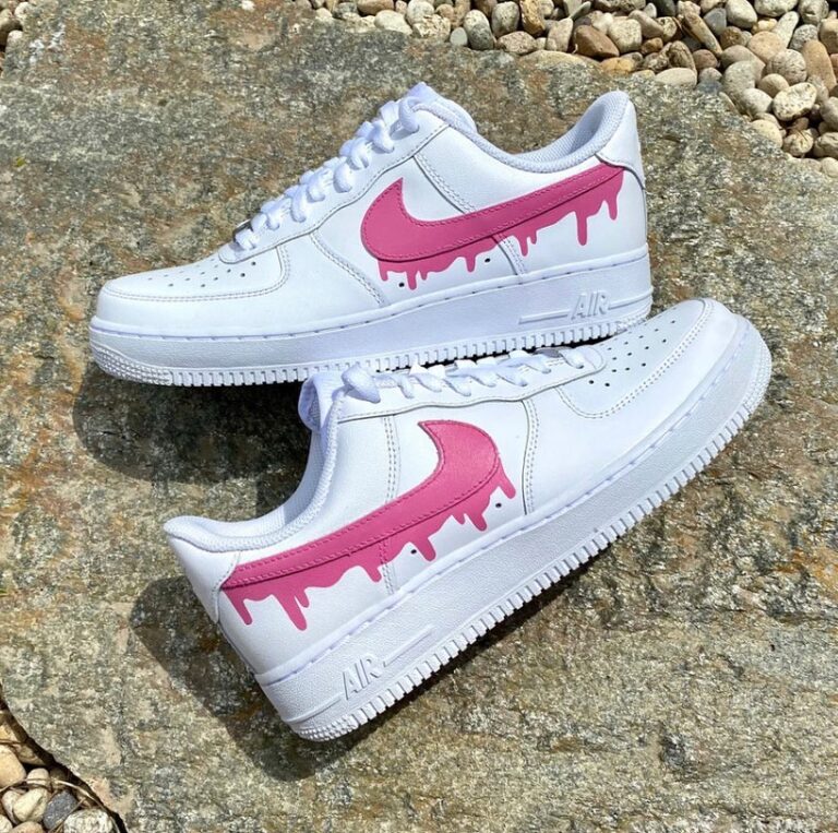 Pink Air Force 1 Custom – Daniel Customs