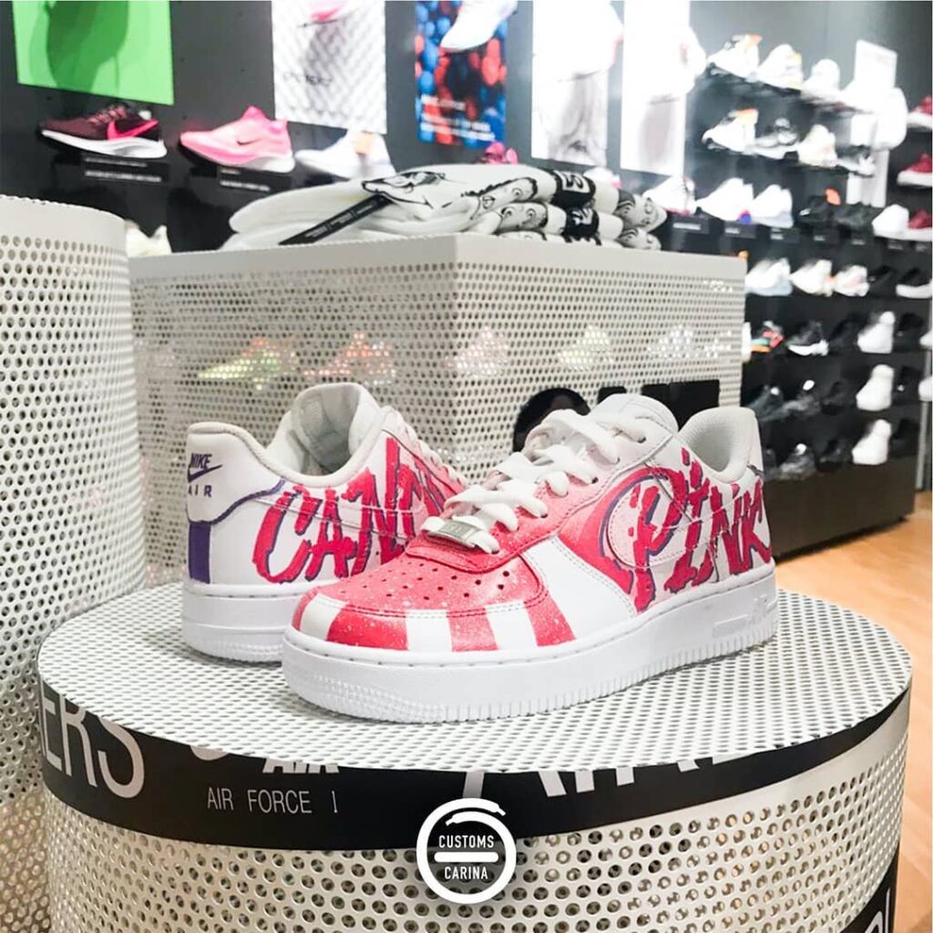 Pink Candy Air Force 1 Custom – Daniel Customs