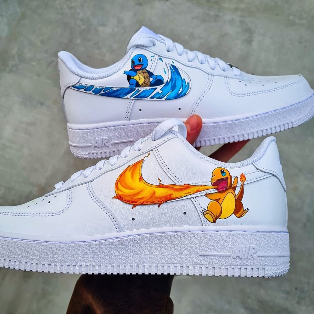 Pokemon Air Force 1 Custom – Daniel Customs