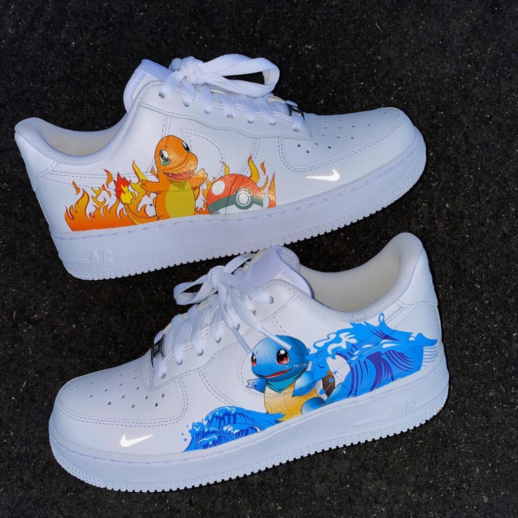 Pokemon Air Force 1 Custom – Daniel Customs