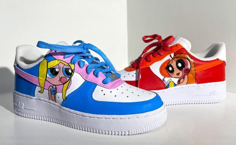 Powerpuff Girls Air Force 1 Custom – Daniel Customs