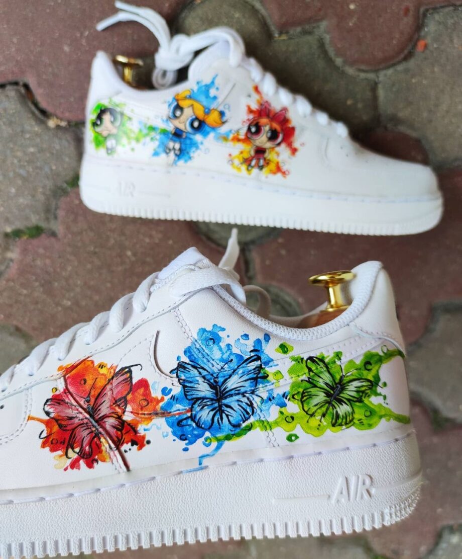 Powerpuff Girls Air Force 1 Custom – Daniel Customs