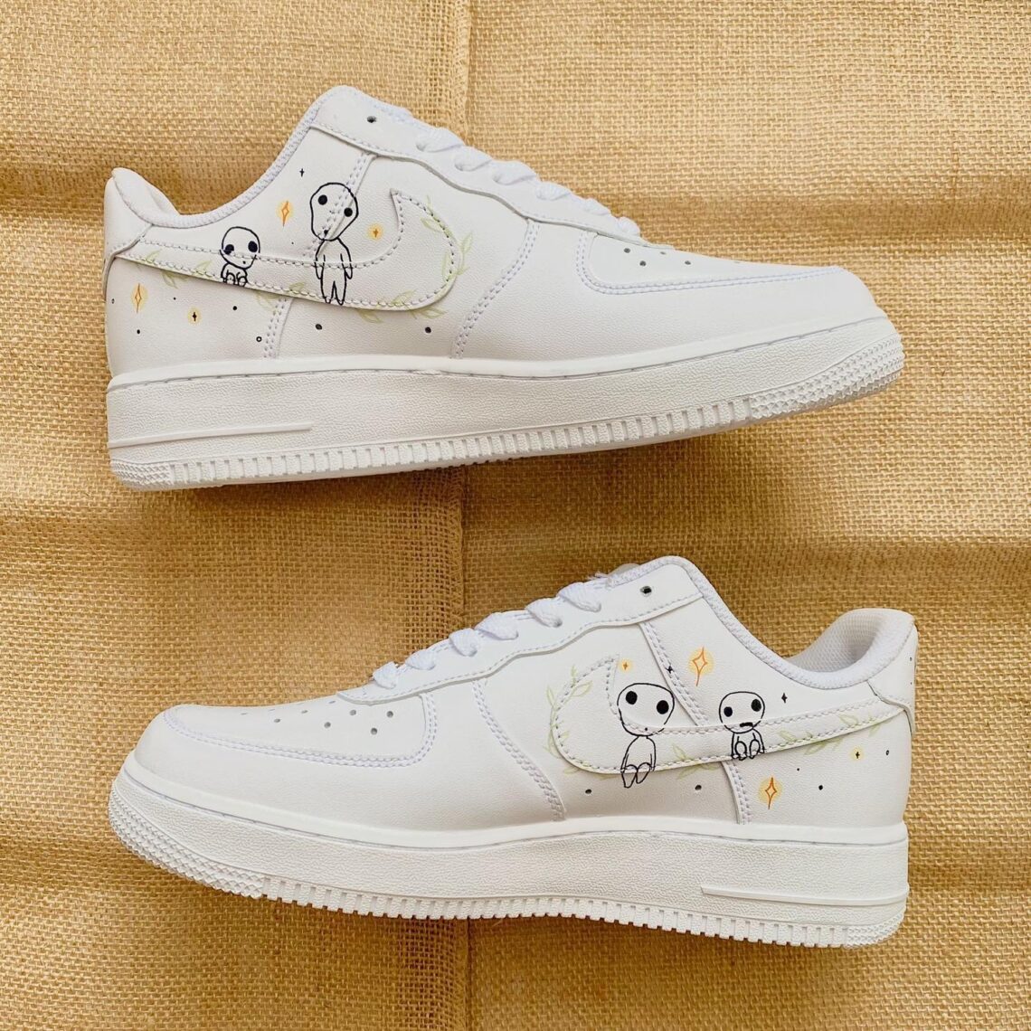 Princess Mononoke Air Force 1 Custom – Daniel Customs
