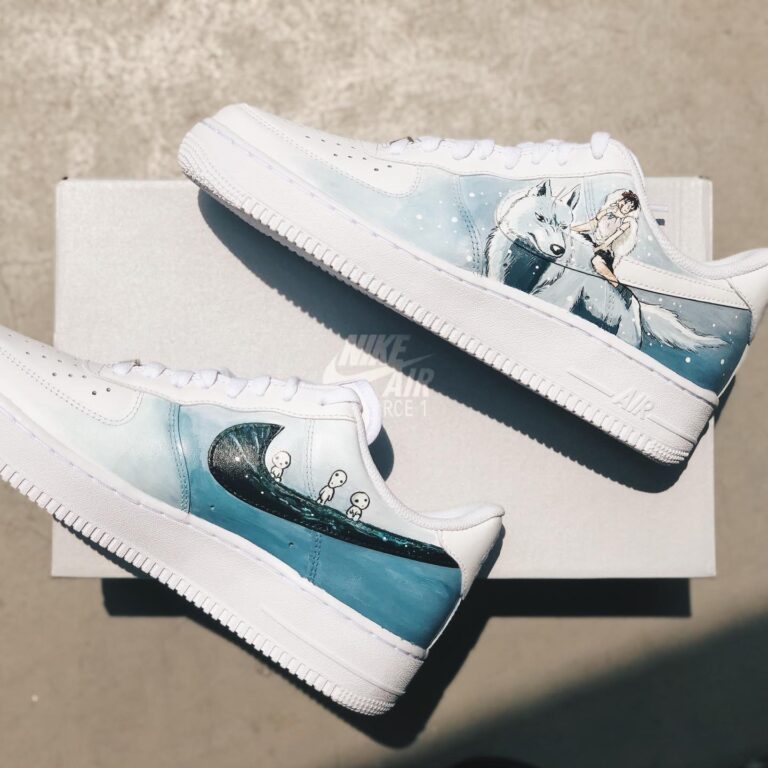 Princess Mononoke Air Force 1 Custom – Daniel Customs