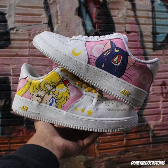 Sailor Moon Air Force 1 Custom - Daniel Customs