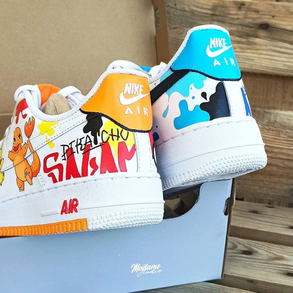 Pokemon Air Force 1 Custom - Daniel Customs