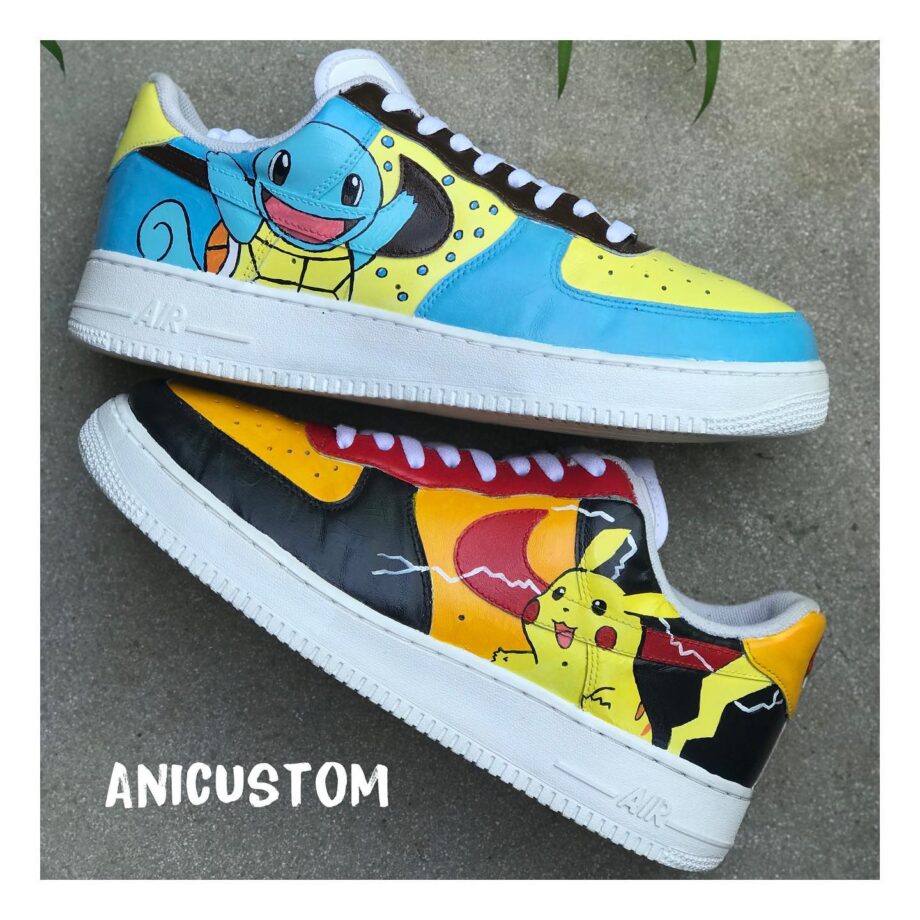 Pokemon Air Force 1 Custom – Daniel Customs