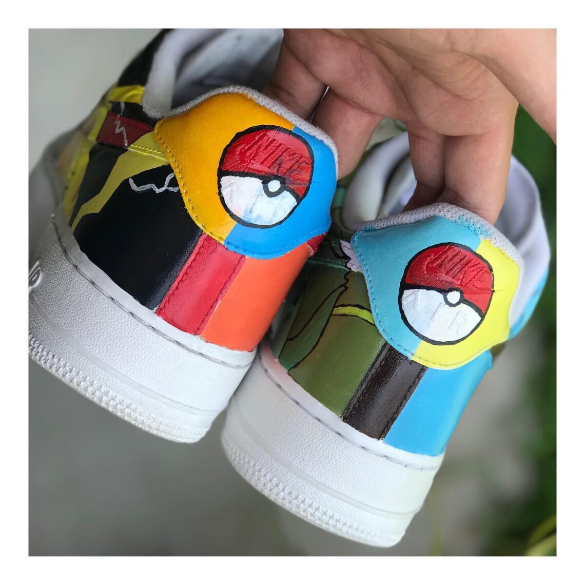 Pokemon Air Force 1 Custom – Daniel Customs