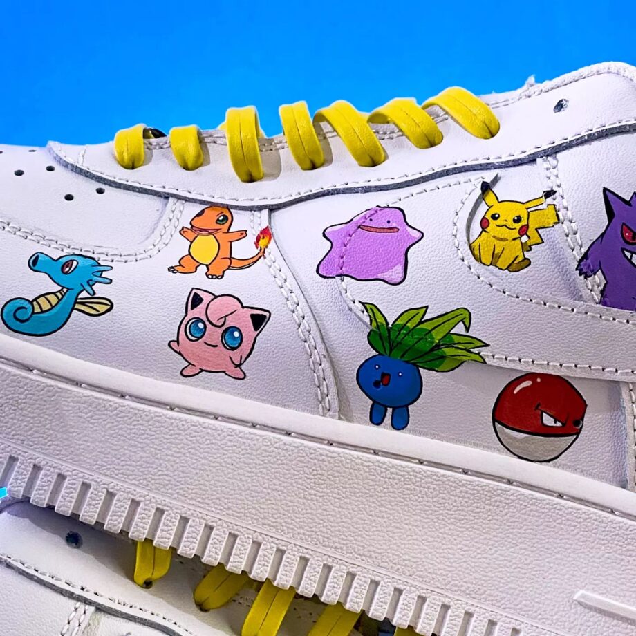 Pokemon Air Force 1 Custom – Daniel Customs