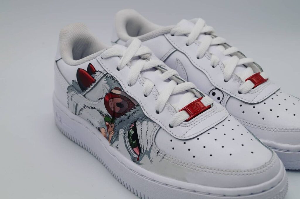 Princess Mononoke Air Force 1 Custom – Daniel Customs