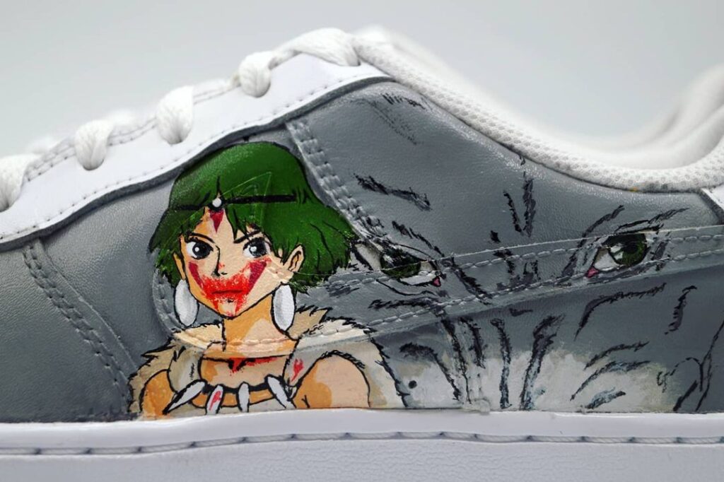 Princess Mononoke Air Force 1 Custom – Daniel Customs