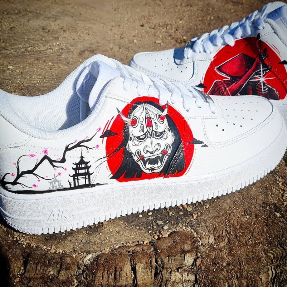 Samurai Air Force 1 Custom – Daniel Customs