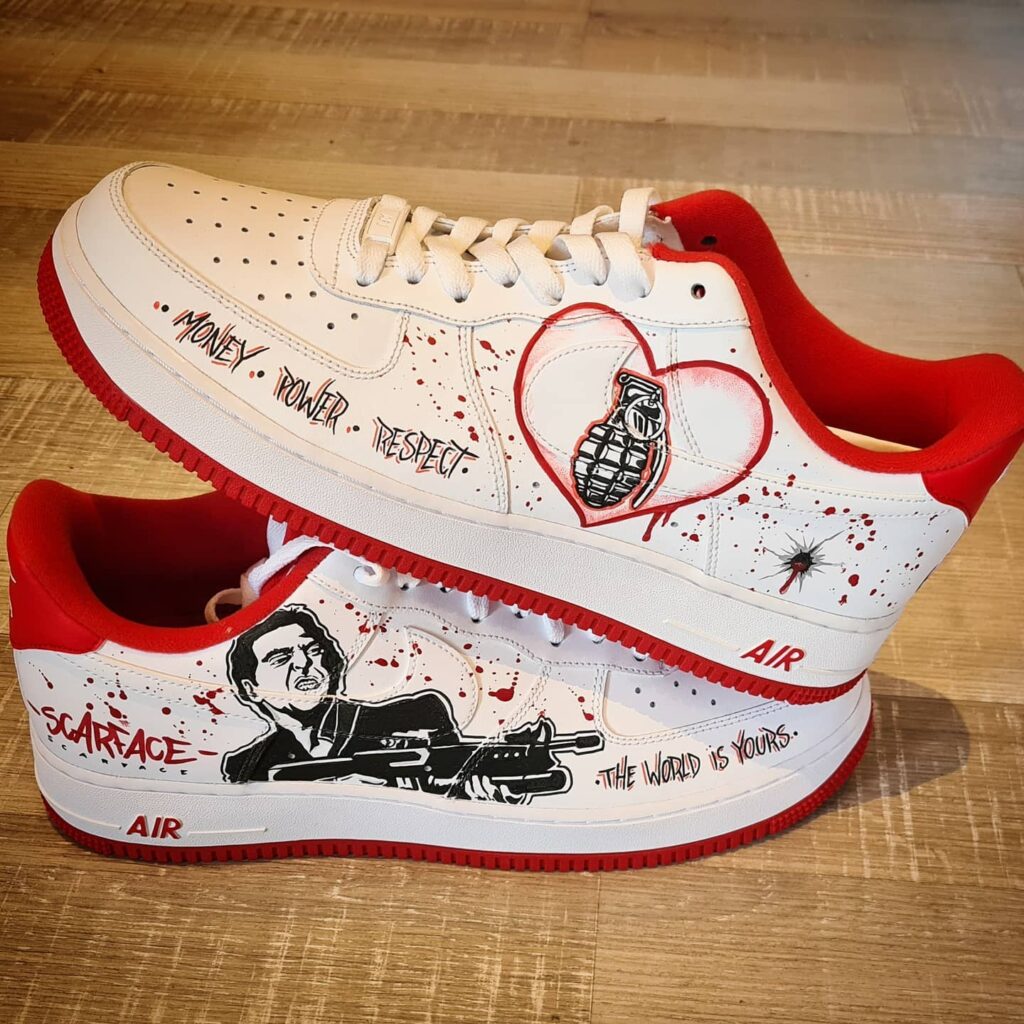 Scarface Air Force 1 Custom – Daniel Customs