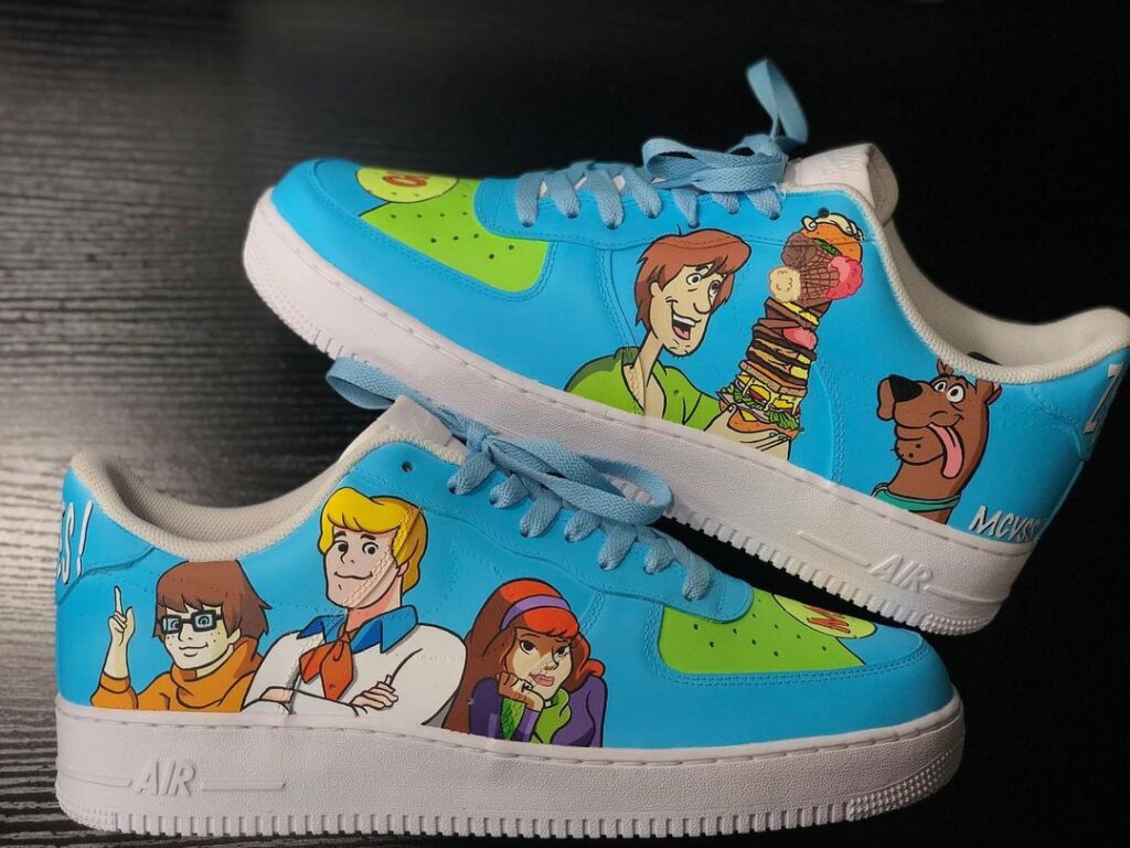 Scooby Doo Air Force 1 Custom – Daniel Customs