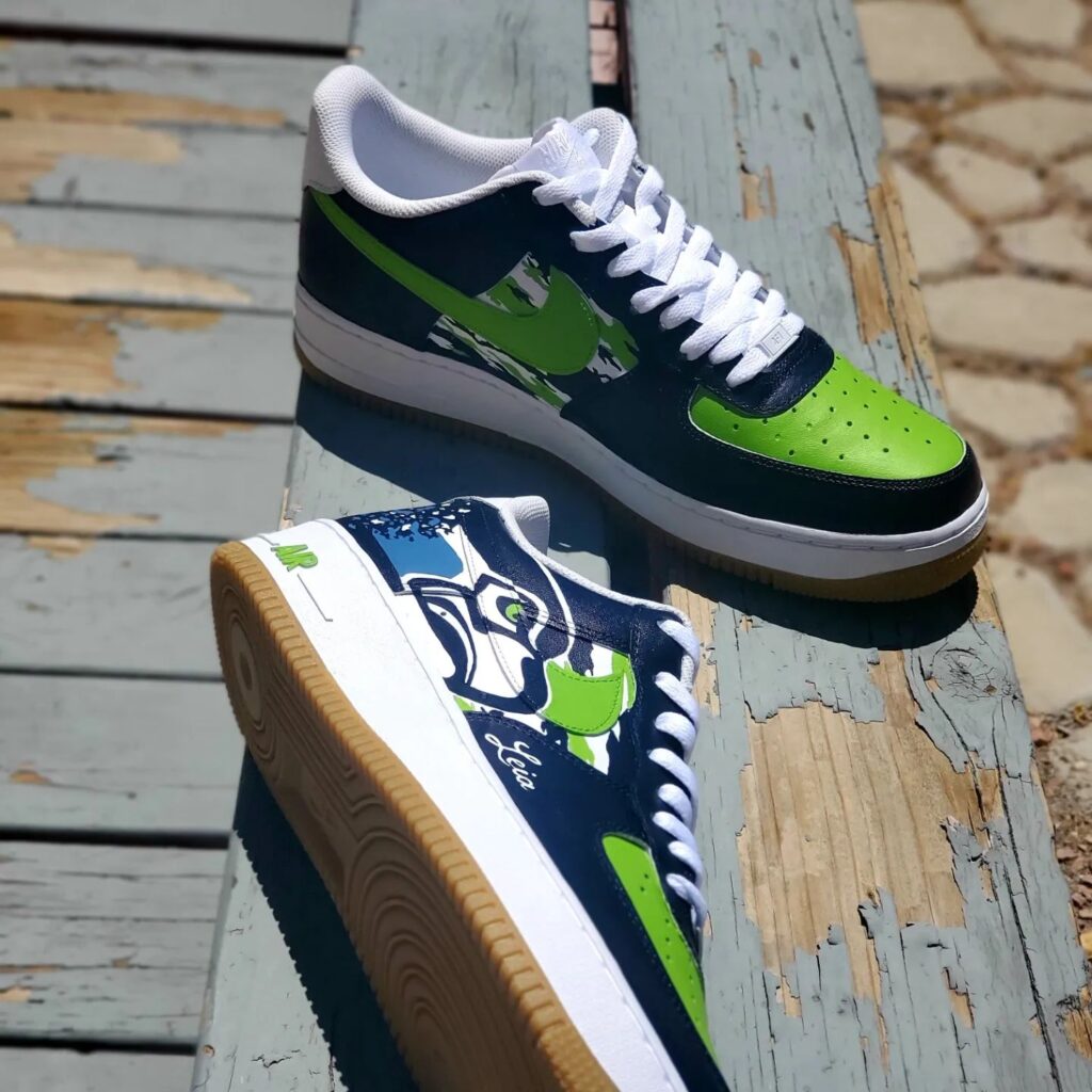 Seahawks Air Force 1 Custom – Daniel Customs
