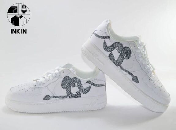 Snake Air Force 1 Custom – Daniel Customs