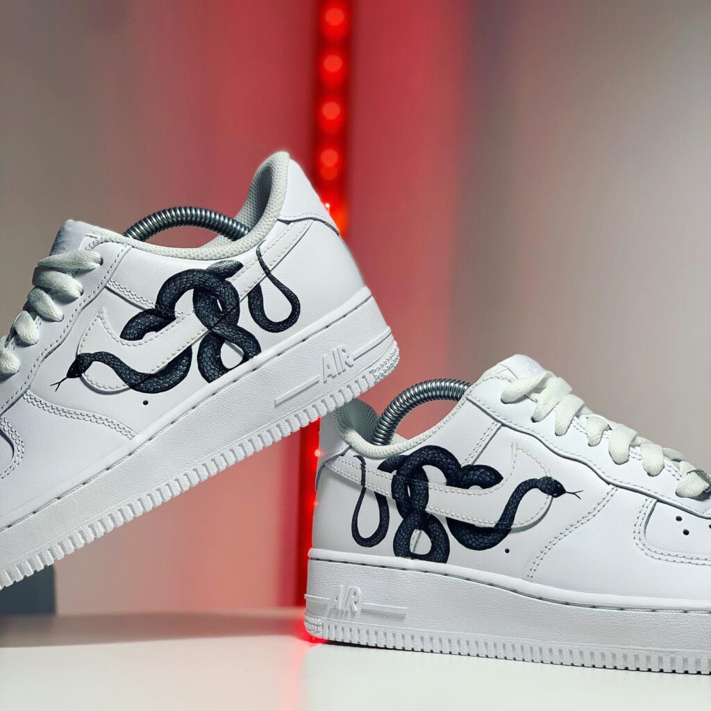 Snake Air Force 1 Custom – Daniel Customs