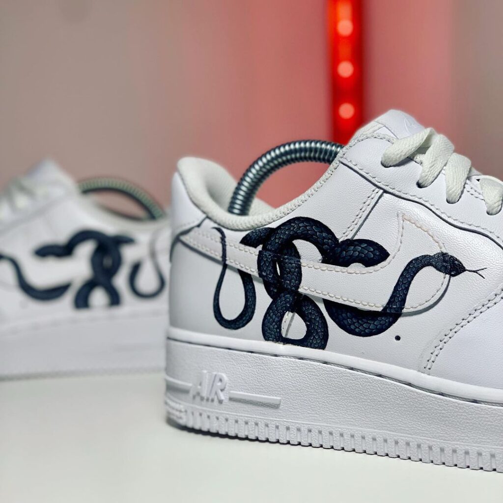 Snake Air Force 1 Custom – Daniel Customs
